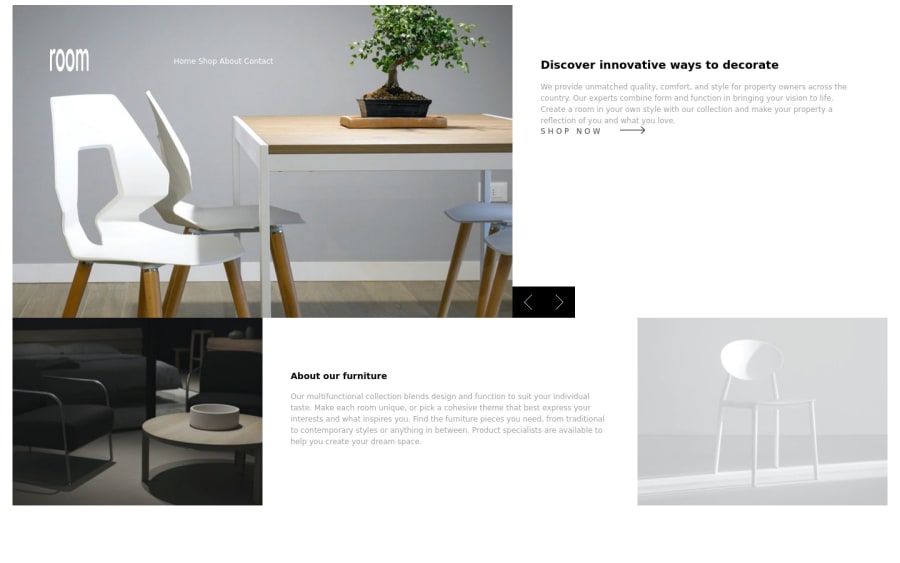 Frontend Mentor Responsive Room Homepage Design Using Html And Css Coding Challenge Solution