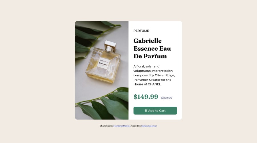 Frontend Mentor Product Preview Card Component Using Flexbox And Css Grid Coding Challenge