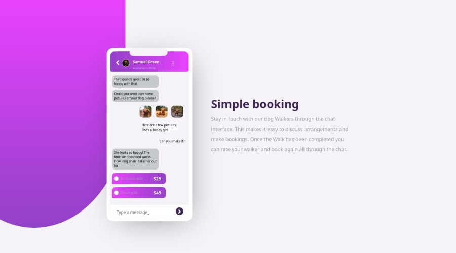 Frontend Mentor Chat App Css Illustration With React 18 And Pure Css