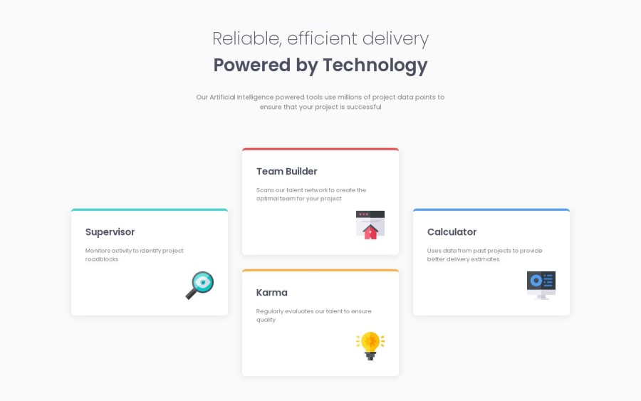 Frontend Mentor Grid And Pseudo Selectors Coding Challenge Solution