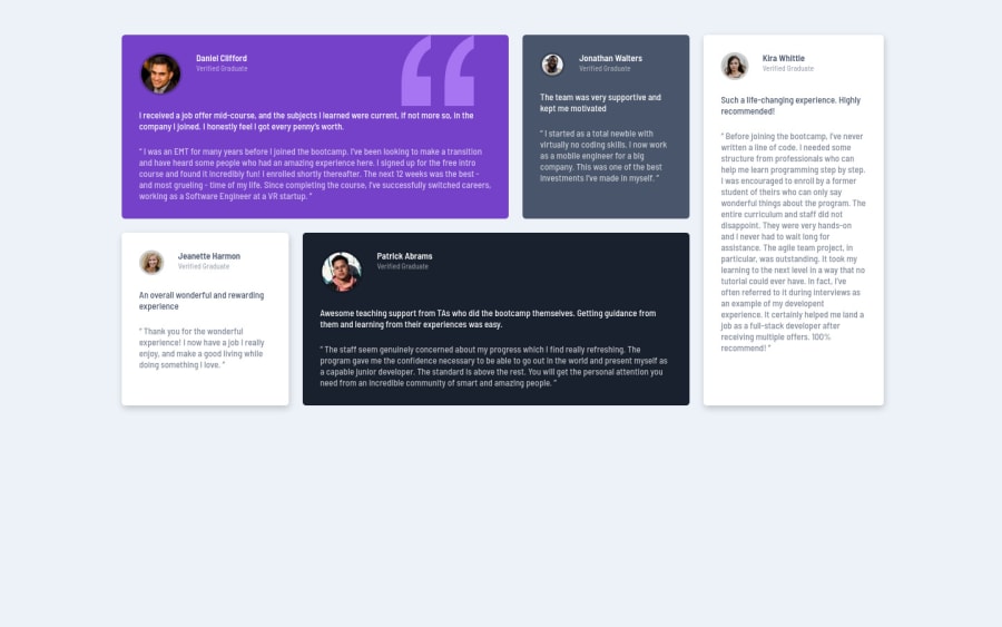 Frontend Mentor Responsive Landing Page And Flexbox Coding Challenge Solution