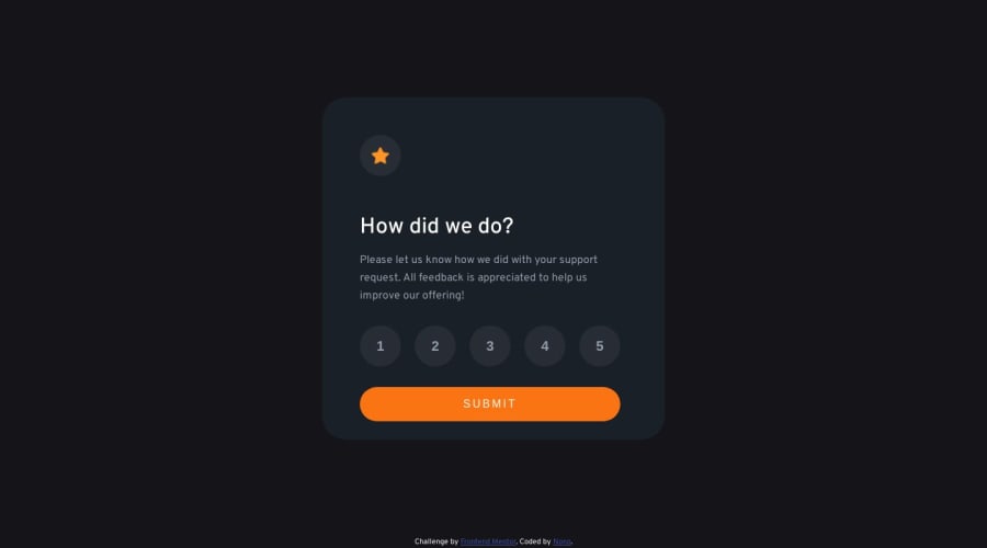 Frontend Mentor Vanilla Js Coding Challenge Solution
