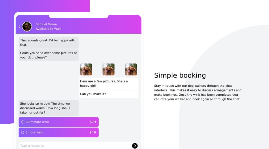 Frontend Mentor Chat App Css Illustration Coding Challenge Solution