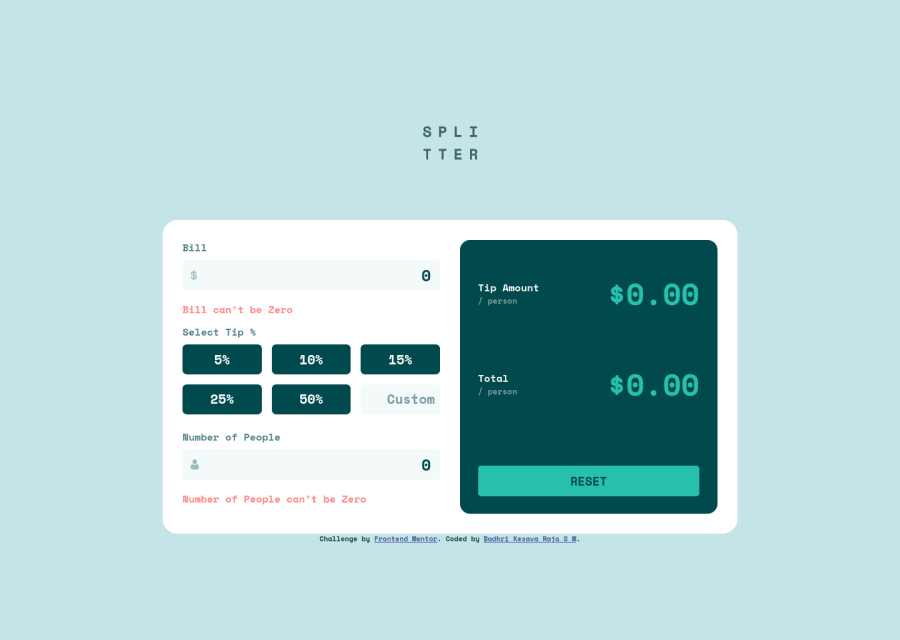 Frontend Mentor Built With Svelte Coding Challenge Solution