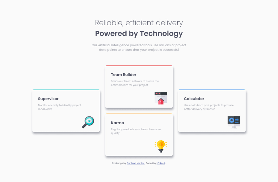 Frontend Mentor Responsive Feature Section Using Grid And Flexbox