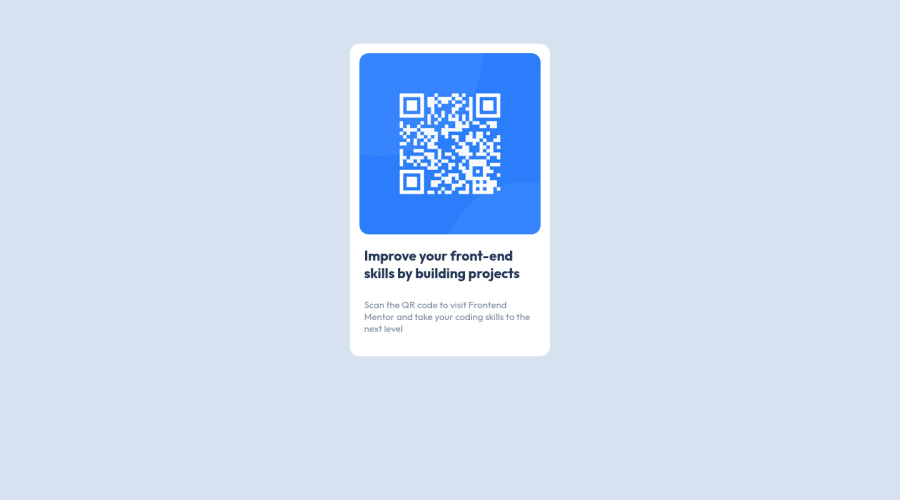 Frontend Mentor Code Qr Component Coding Challenge Solution