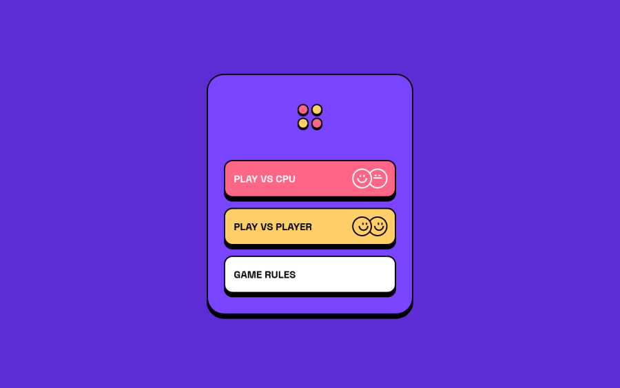 Frontend Mentor Connect Four Vanilla Jscss Coding Challenge Solution
