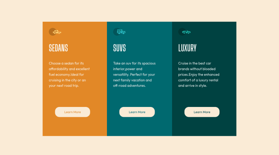 Frontend Mentor Column Component Card Coding Challenge Solution