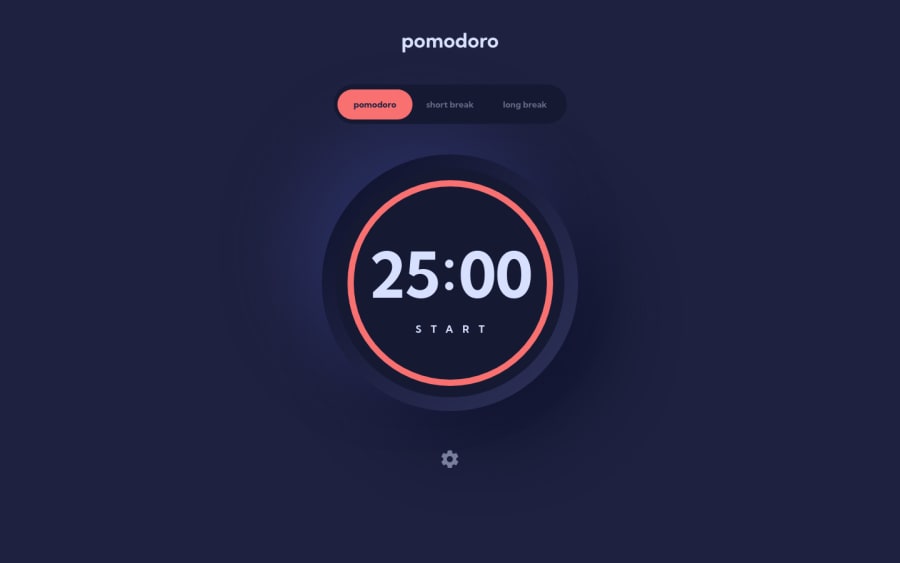 Frontend Mentor Pomodoro App Built With Html Css And Javascript Coding Challenge Solution