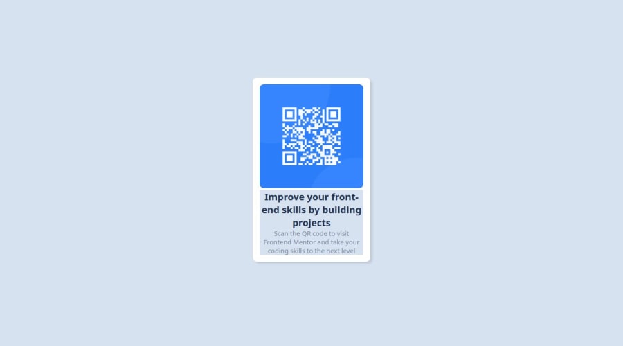 Frontend Mentor Qr Scanner Coding Challenge Solution