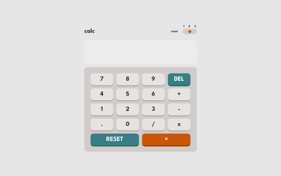 Frontend Mentor Calculator App Html Css Js Coding Challenge Solution