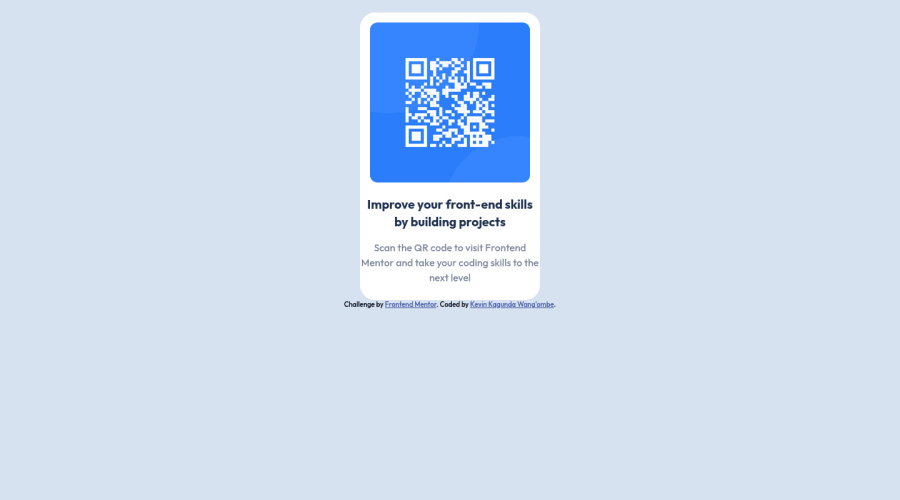 Frontend Mentor Qr Scan Code Challenge Coding Challenge Solution