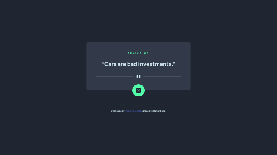 Frontend Mentor Javascript Fetch Api Coding Challenge Solution