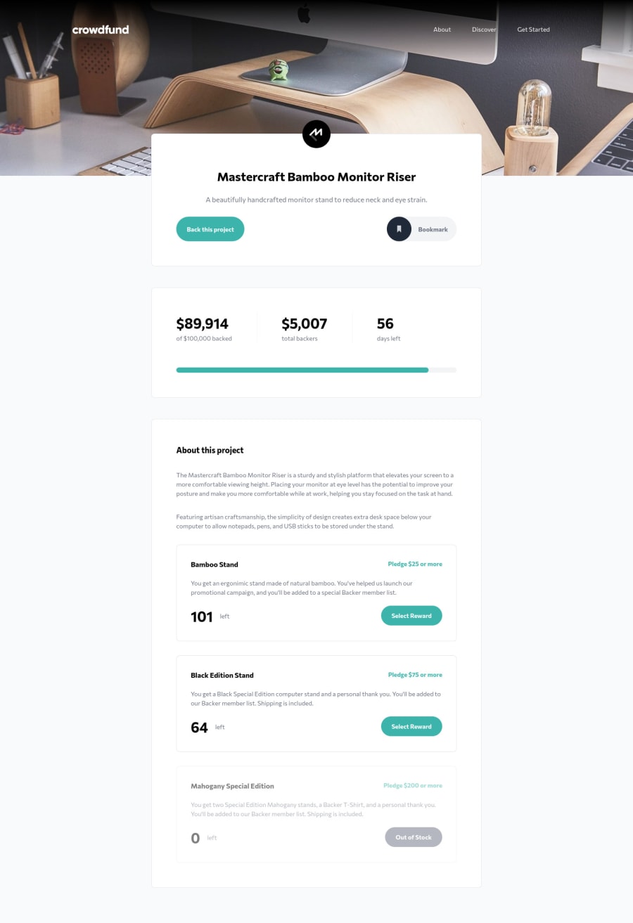 Frontend Mentor Tailwindcss Svelte Sveltekit Coding Challenge Solution