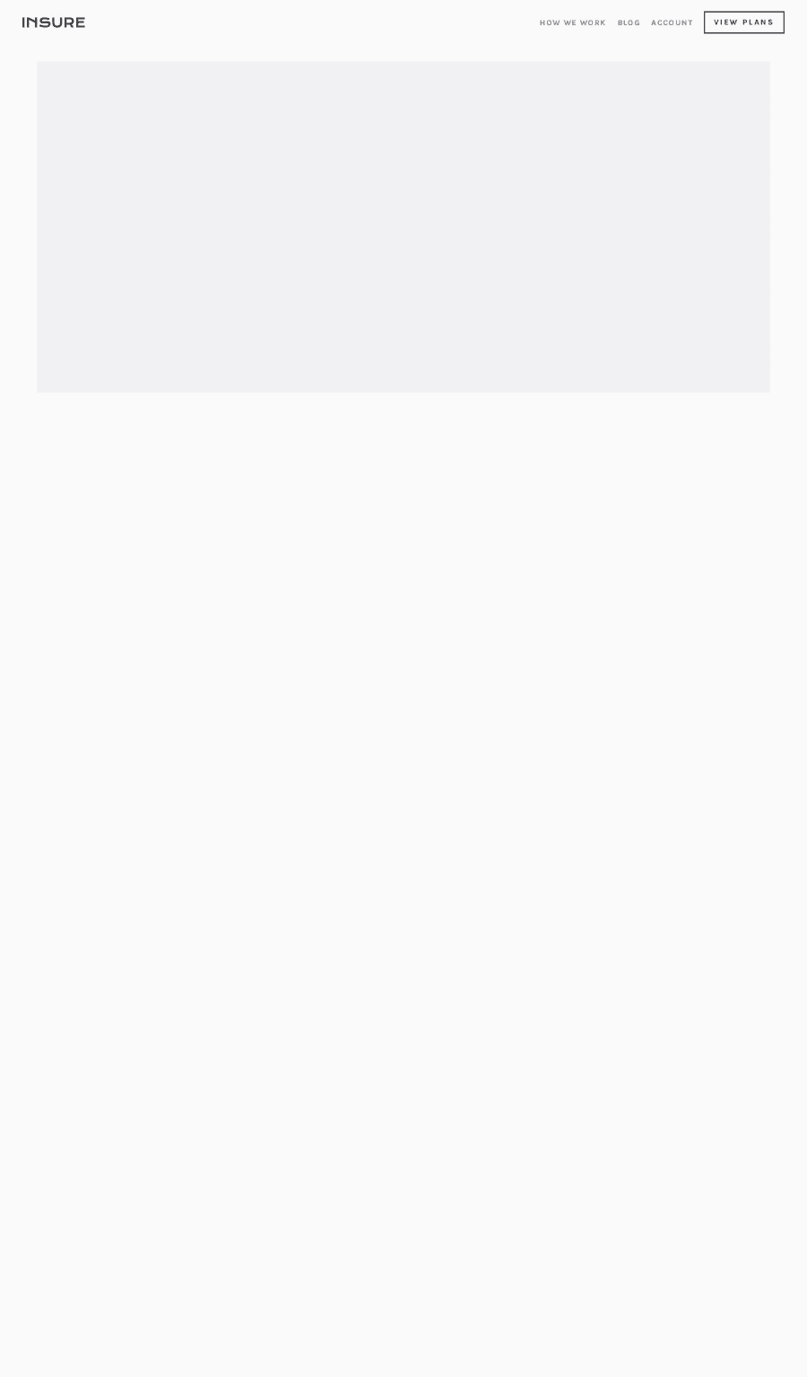 Frontend Mentor Insure Using React Tailwindcss And Framer Motion