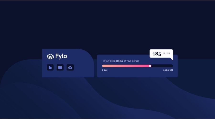 Frontend Mentor Dynamic Data Vault Fylo Storage Interface Using Css Grid And Flexbox Coding