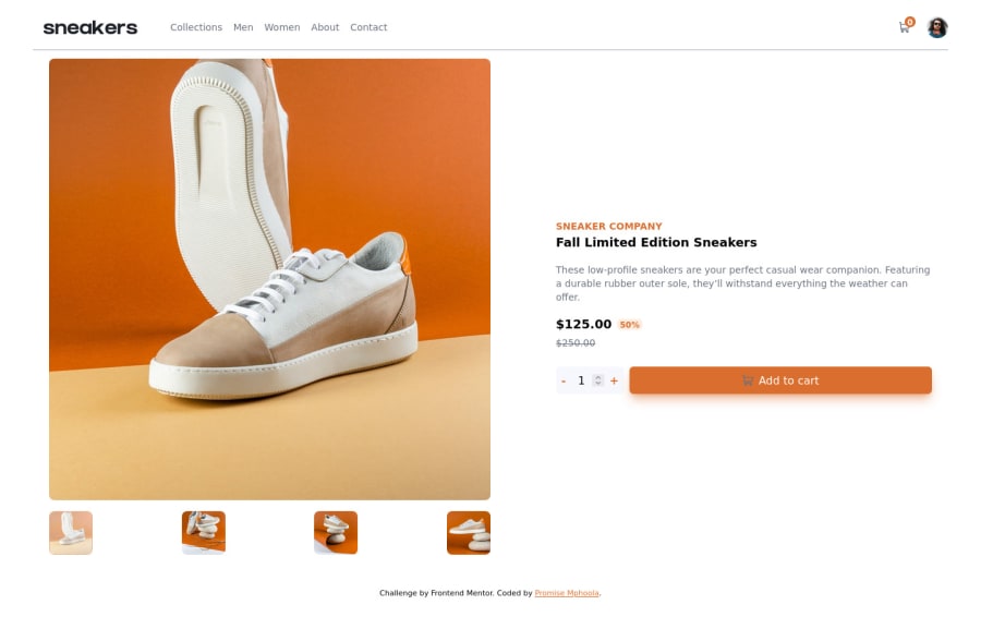 Frontend Mentor Responsive Ecommerce Landing Page With Tailwind Css Coding Challenge Solution