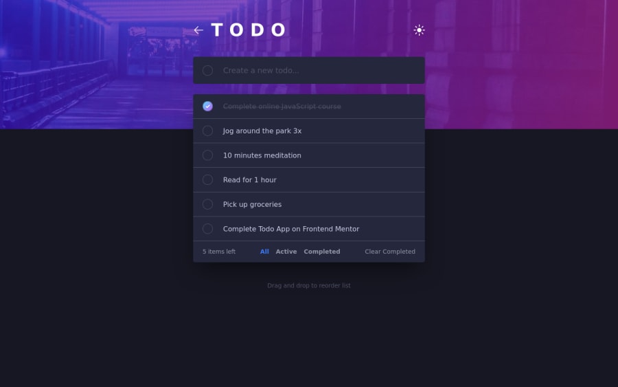 Frontend Mentor Todo Notes App Built Using Next13 Beta And Tailwindcss Coding Challenge Solution