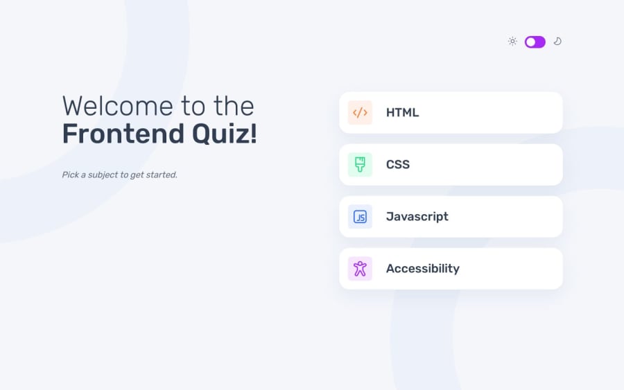 Frontend Mentor Quiz App Nuxt Tailwind Color Mode W Api Coding Challenge Solution