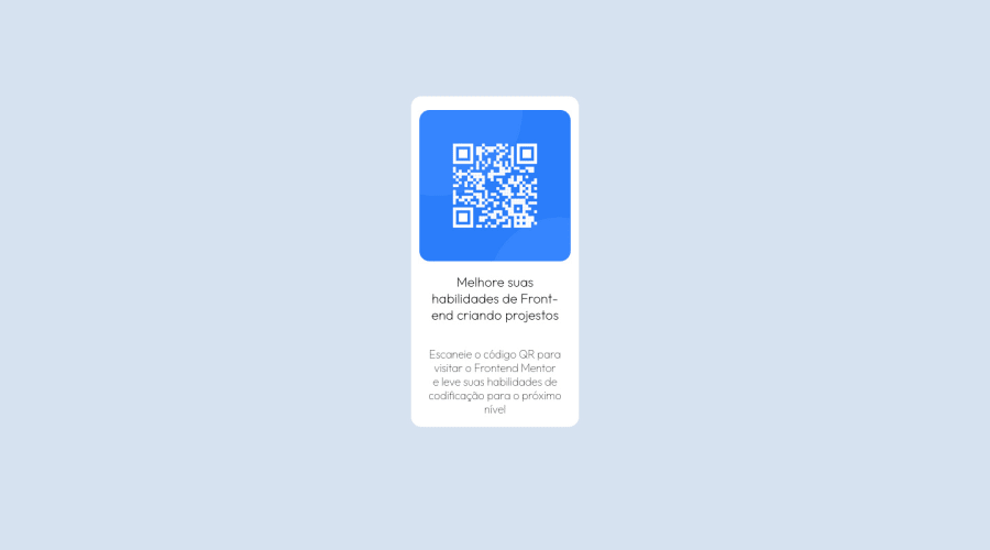Frontend Mentor Qr Code Component Using Html And Css Flexbox Coding Challenge Solution
