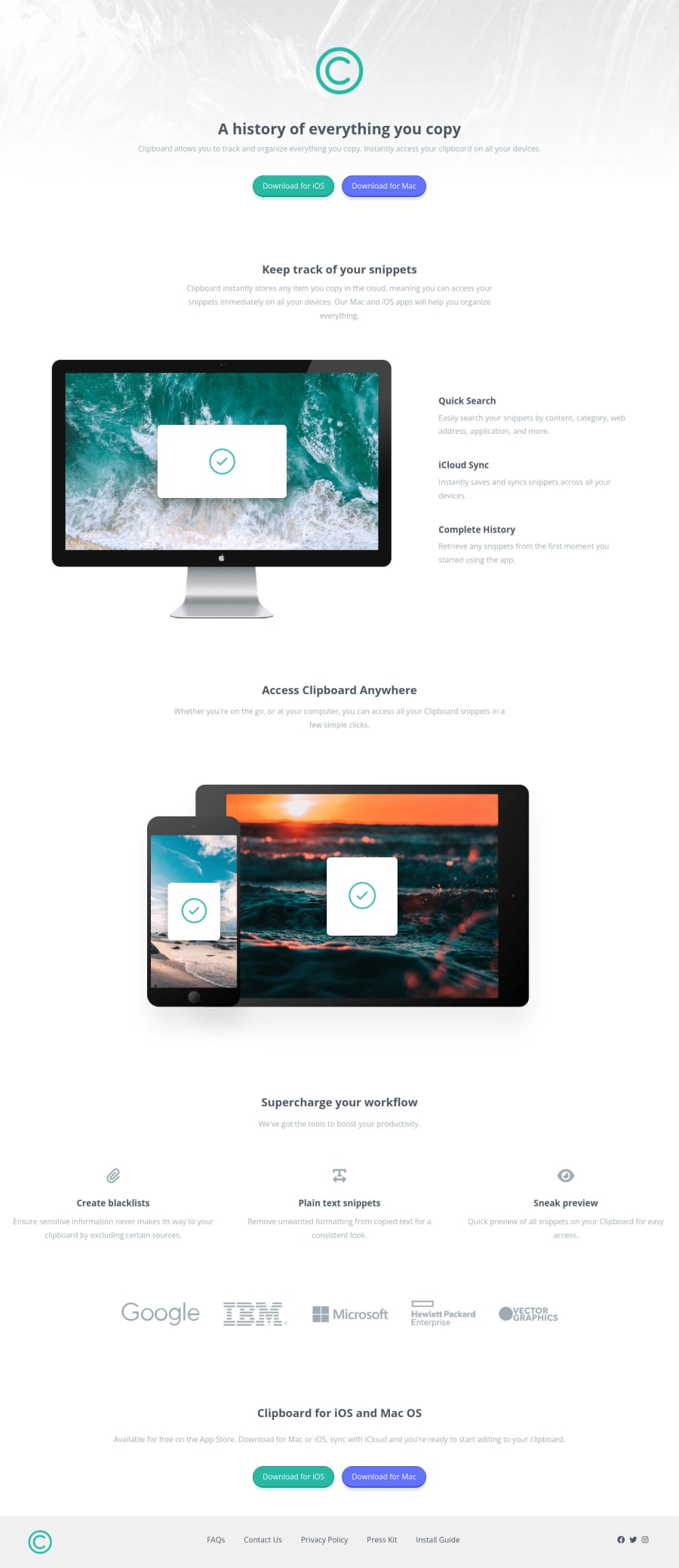 Frontend Mentor Responsive Clipboard Landing Page Using Css Flexbox Coding Challenge Solution