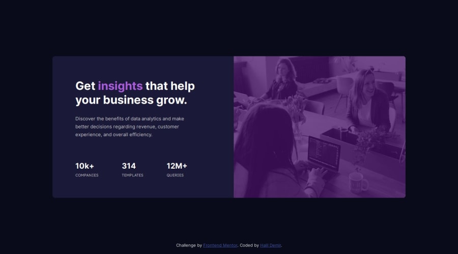 Frontend Mentor Vite And Tailwind Coding Challenge Solution
