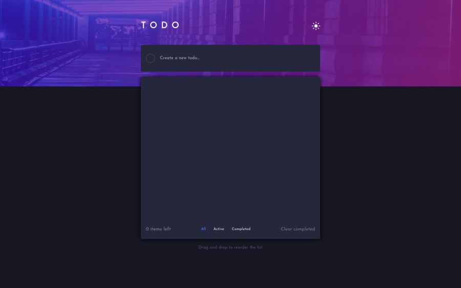 Frontend Mentor Todo App Built With Mern Stack React Node Express Mongodb Vite Coding