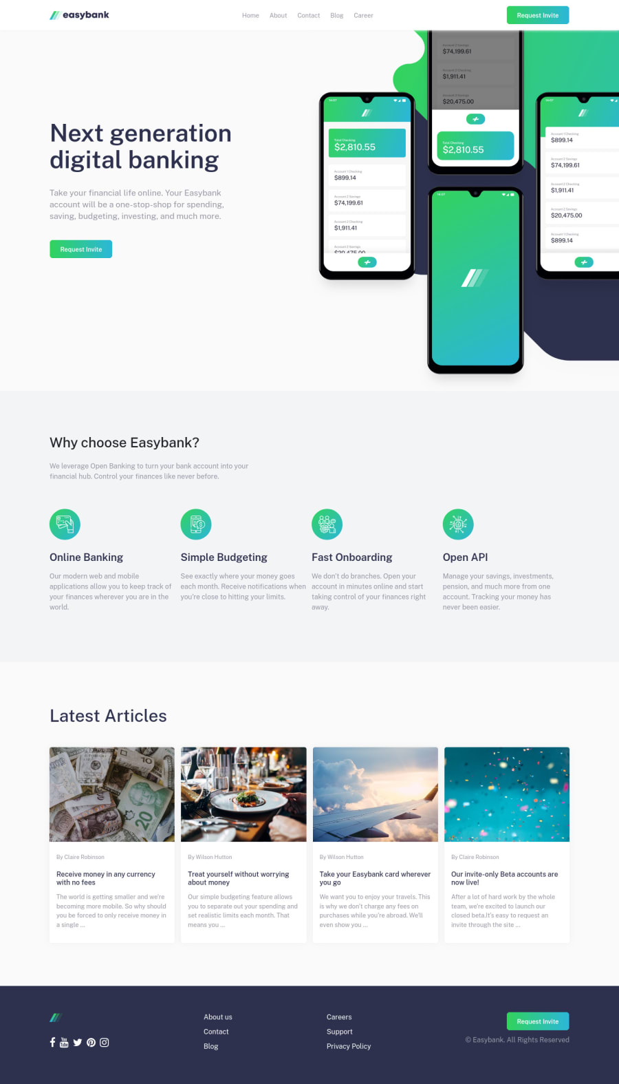 Frontend Mentor Responsive Css Grids Responsive Flex A Little Bootstrap Coding Challenge