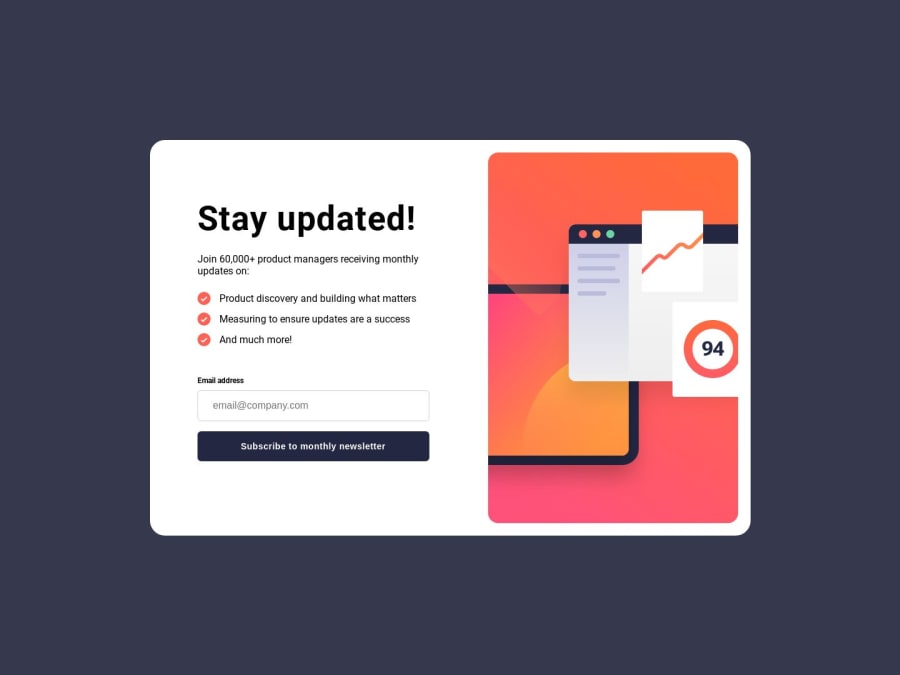 Frontend Mentor Responsive Page Using Html Css And Javascript Coding Challenge Solution