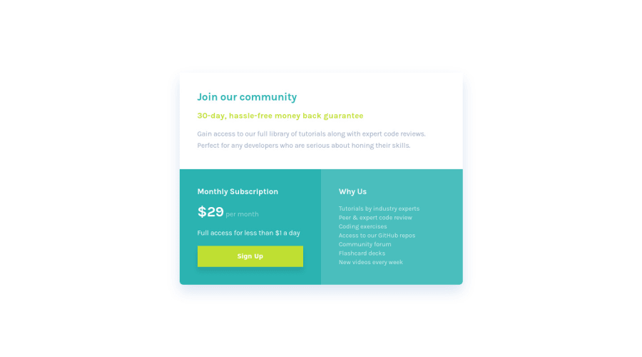 Frontend Mentor Media Queries And Css Grid Pricing Table Coding Challenge Solution