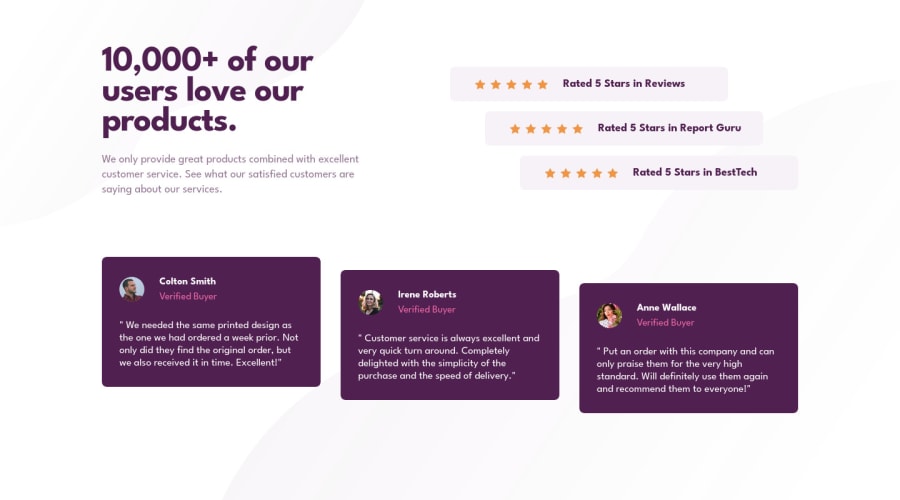 Frontend Mentor Responsive Layout With Tailwindcss Flex Grid And Vite Coding Challenge Solution