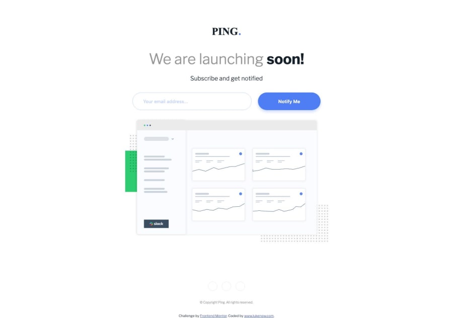 Frontend Mentor Ping Html Css Flexbox And Js Coding Challenge Solution