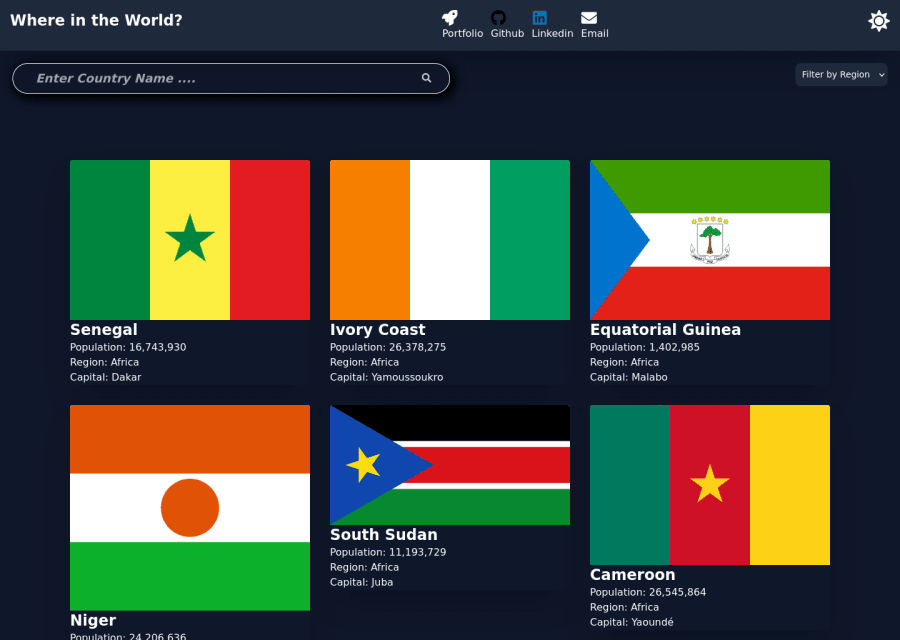Frontend Mentor React Axios Tailwind Css React Icons Netlify