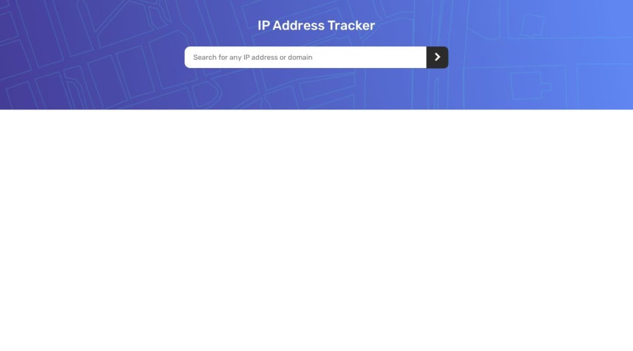 Frontend Mentor Ip Address Tracker With Reactjs Vite Coding