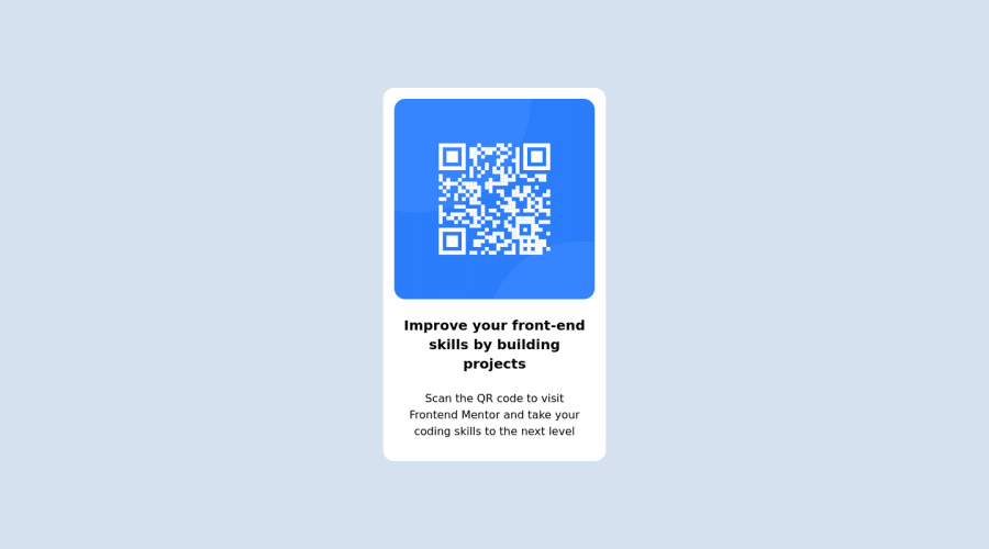 Frontend Mentor Qr Code With Tailwind Css Coding Challenge Solution