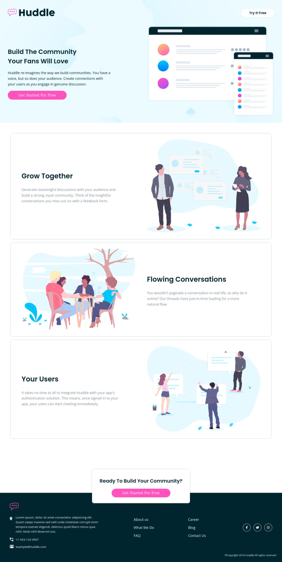Frontend Mentor Html5 Css3grid And Flexbox Coding Challenge Solution 2332