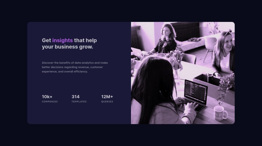 Frontend Mentor Using Grids And Different Styling Techniques Coding Challenge Solution