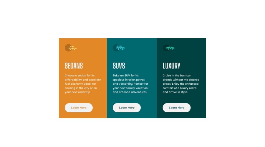 Frontend Mentor 3 Column Preview Responsive Layout Using Html And Css Coding Challenge Solution 6165