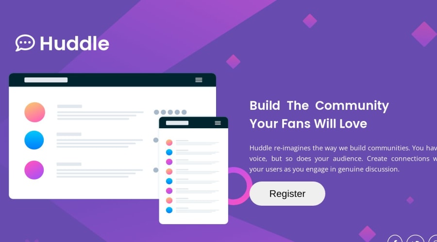 Frontend Mentor | huddle page using html and css coding challenge solution Frontend Mentor | huddle page using html and css coding challenge solution