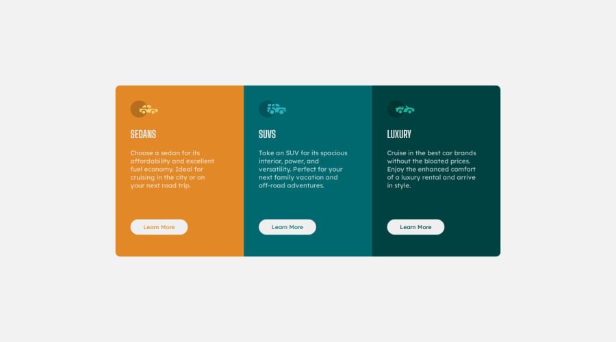 Frontend Mentor 3 Column Preview Card Component Using Css Grid And Flex Coding Challenge Solution