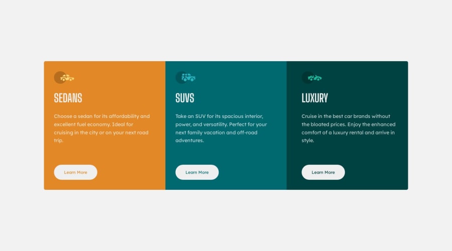Frontend Mentor 3 Column Preview Card With Css Grid Coding Challenge