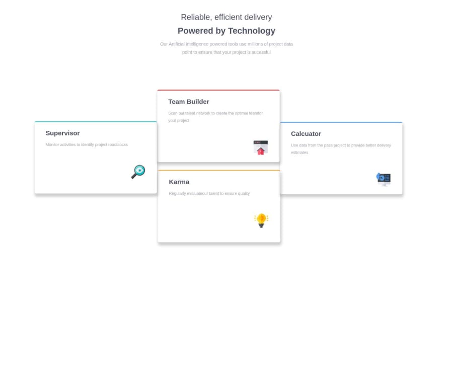 Frontend Mentor Desktop And Mobile Responsive Landing Page With