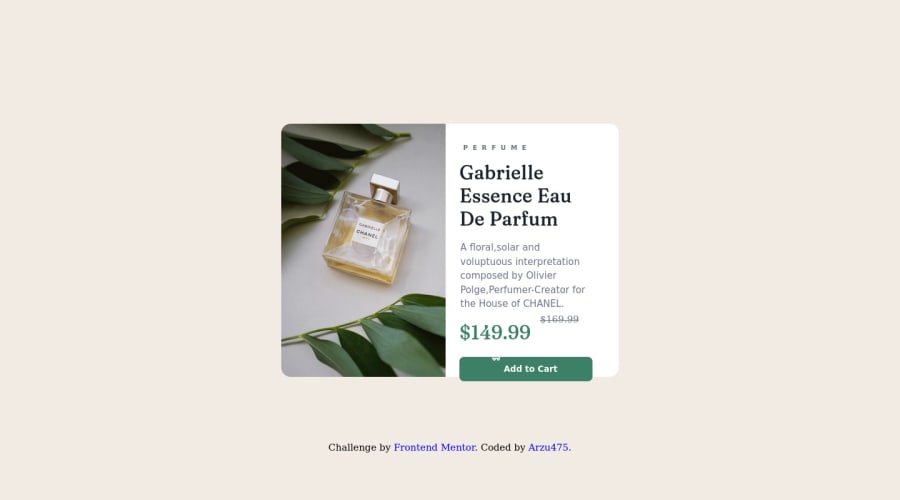 Frontend Mentor Product Preview Card Using Html Css Only Coding Challenge Solution