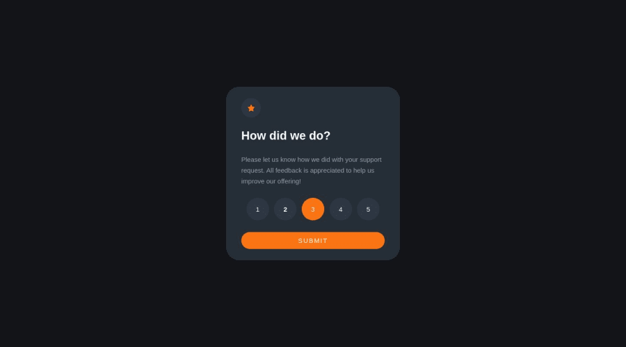 Frontend Mentor Interactive Rating Component With Nextjs Coding