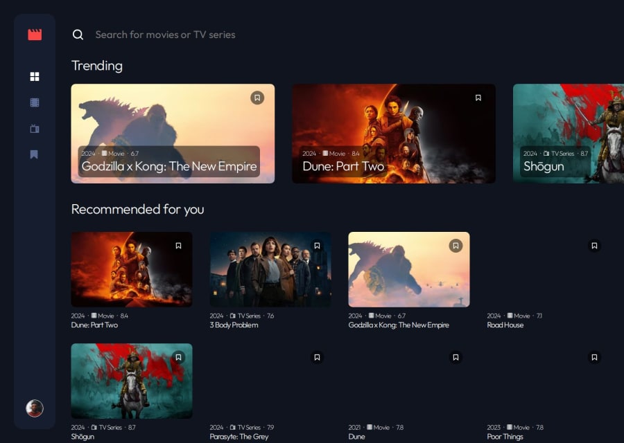 Frontend Mentor Entertainment Web App Using Tmdb Api React Tanstack