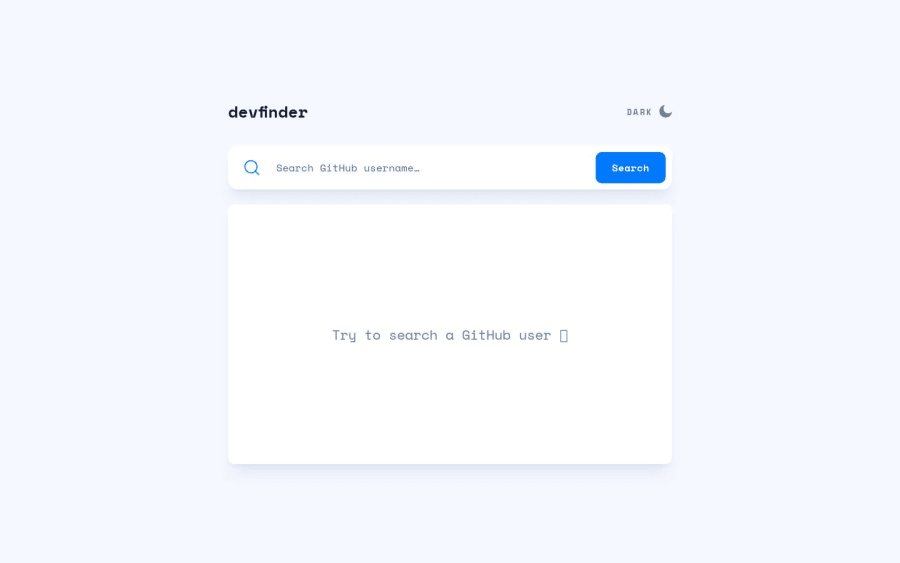 Frontend Mentor User Search App Built By Reactjs And Tailwind Css Coding Challenge Solution