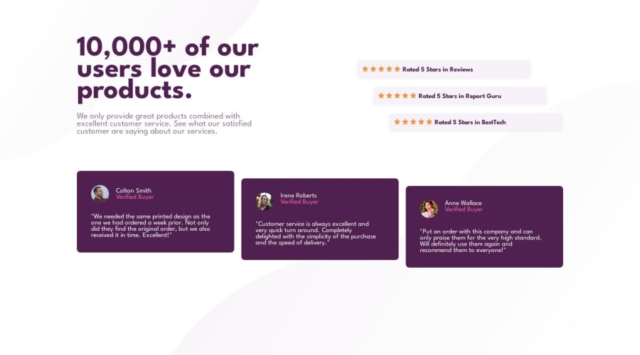 Frontend Mentor Responsive Grid Layout Coding Challenge Solution
