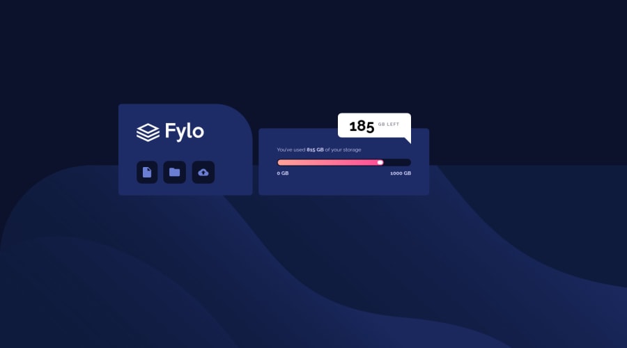 Frontend Mentor Fylo Data Storage Using Html Css Coding Challenge Solution
