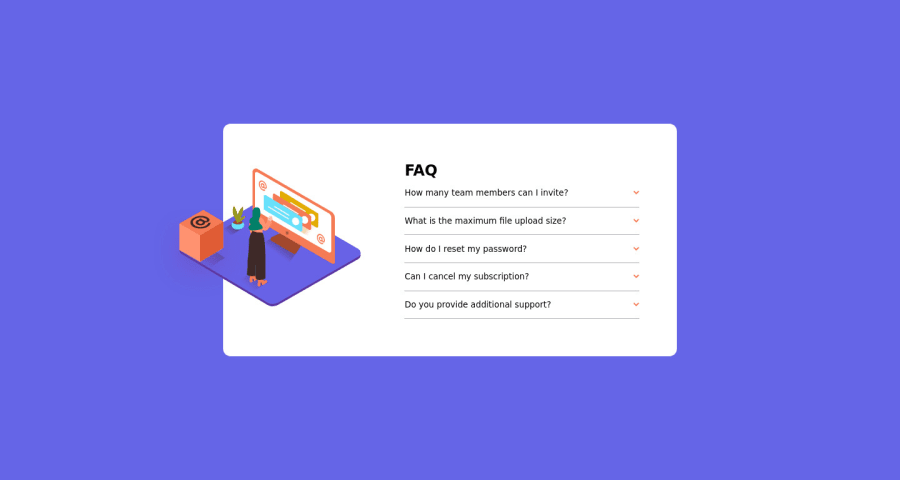 Frontend Mentor Accordion Basic With Css And Javascript Coding Challenge Solution
