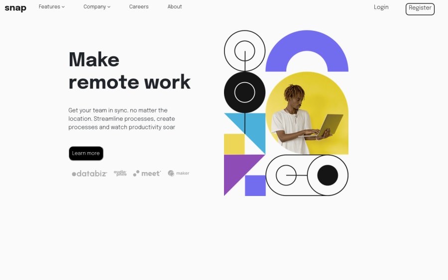 Frontend Mentor Intro Section With Drop Down Coding Challenge Solution 7316